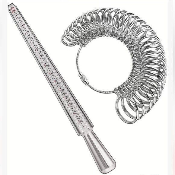 Jewelry | Professional Metal Jewelry Ring Mandrel And Finger Gauges ...